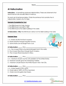 AI vs. Human Thinking Worksheets - GetWorksheets.com