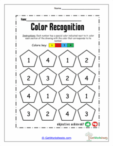 Color Recognition Worksheets - GetWorksheets.com
