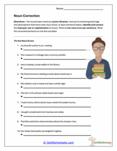Common vs. Proper Nouns Worksheets - GetWorksheets.com
