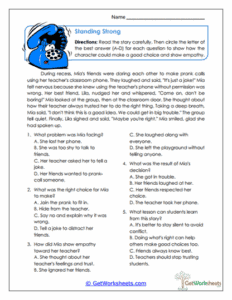 Dealing with Peer Pressure Worksheets - GetWorksheets.com