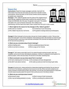 Drawing Conclusions Worksheets - GetWorksheets.com