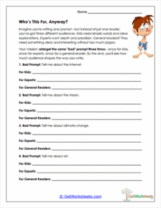 Fixing Bad AI Prompts Worksheets - GetWorksheets.com