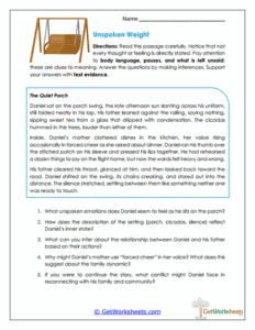 Grade 12 Reading Comprehension Worksheets - GetWorksheets.com
