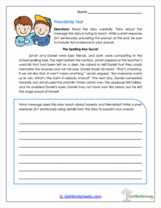Grade 6 Reading Comprehension Worksheets - GetWorksheets.com