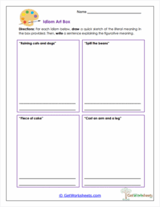 Idioms and Expressions Worksheets - GetWorksheets.com
