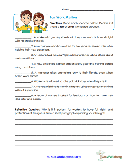 Labor Day Worksheets - GetWorksheets.com