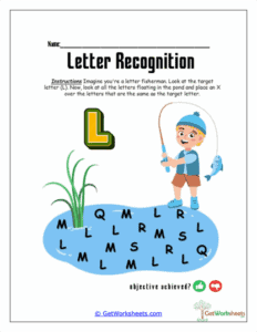 Letter Recognition Worksheets - GetWorksheets.com