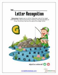Letter Recognition Worksheets - GetWorksheets.com