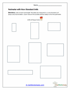 Non-Standard Units of Measure Worksheets - GetWorksheets.com