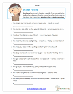 Nonverbal Communication Worksheets - GetWorksheets.com