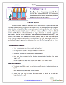 Problem Solving in Social Situations Worksheets - GetWorksheets.com