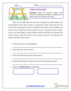 R-Blends Worksheets | Phonics Collection