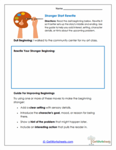 Story Structure (Beginning, Middle, End) Worksheets
