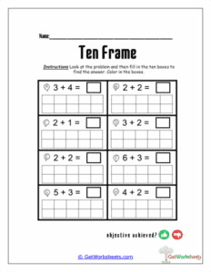 Addition Builder Boxes Worksheet - Using Visual Models to Understand ...