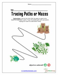 Tracing Paths Worksheets - GetWorksheets.com