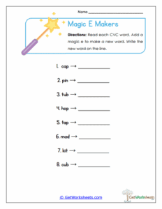 Vowel Patterns Worksheets | Phonics Collection - GetWorksheets.com